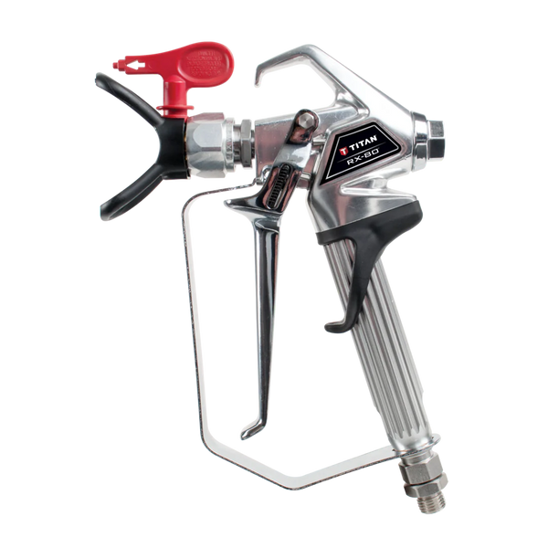Titan 538005 RX-80 Four-Finger Airless Paint Spray Gun w/TR1 Tip ...