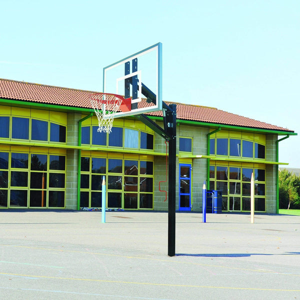 Bison 36″ x 54″ ZipCrank Adjustable Outdoor Basketball Hoop PR94UZC ...