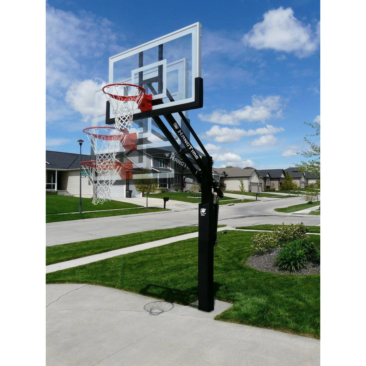 Bison HangTime 6″ Adjustable In-Ground Basketball Hoop – Precision ...