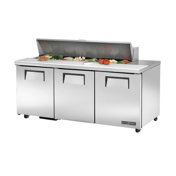 True Refrigeration TSSU-72-16-HC Sandwich/Salad Unit (16) 1/6 Size (4 ...