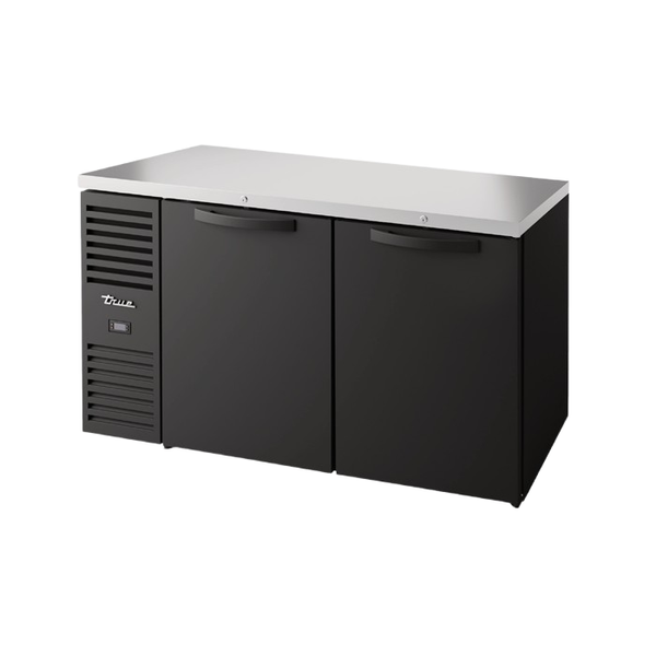 True Refrigeration TBR60-RISZ1-L-B-SS-1 Refrigerated Back Bar Cooler T ...